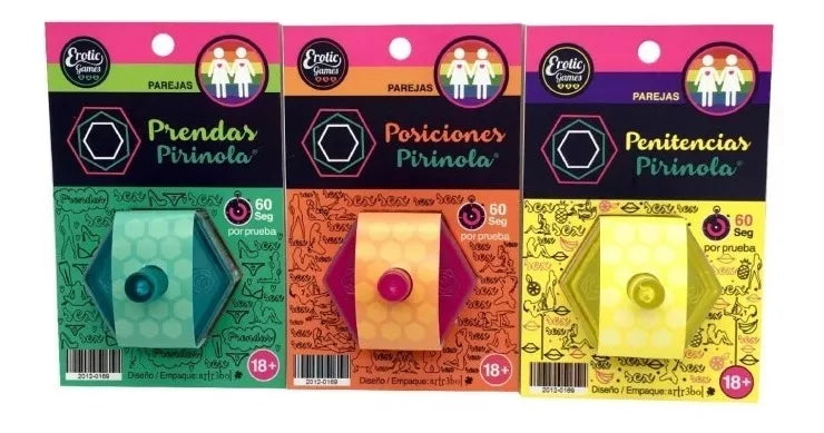 Juego Erótico Pirinola Para Lesbianas - Pleasure Lab