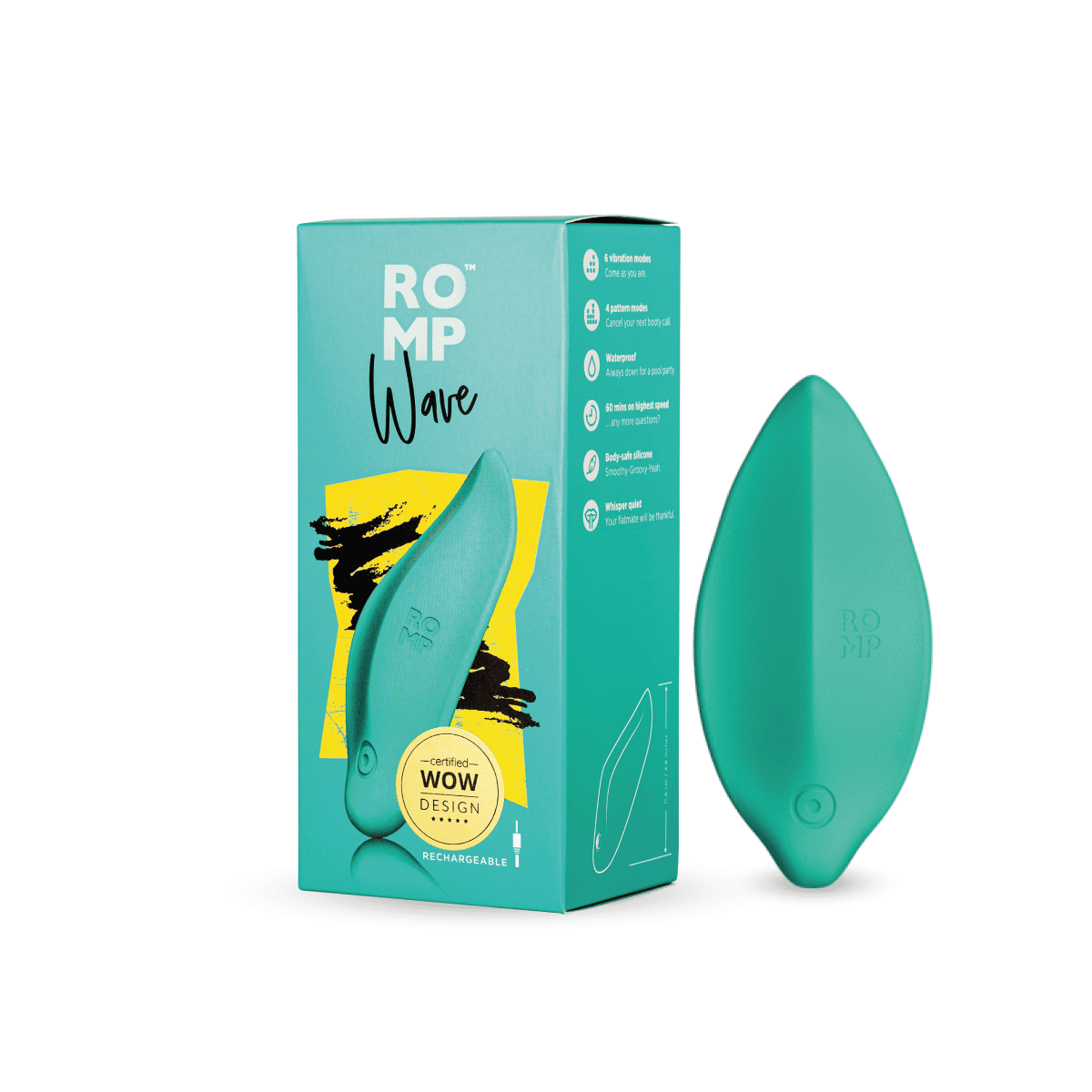 ROMP Wave – Vibrador tipo panty – PLEASURE LAB LUBES